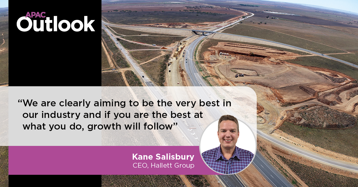 Hallett Group : Moving Mining Forward - APAC Outlook Magazine