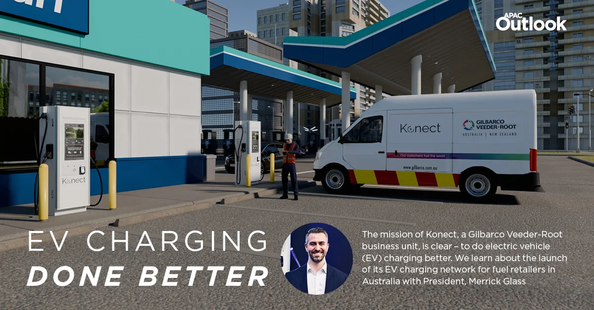 Konect : EV Charging Done Better - APAC Outlook Magazine